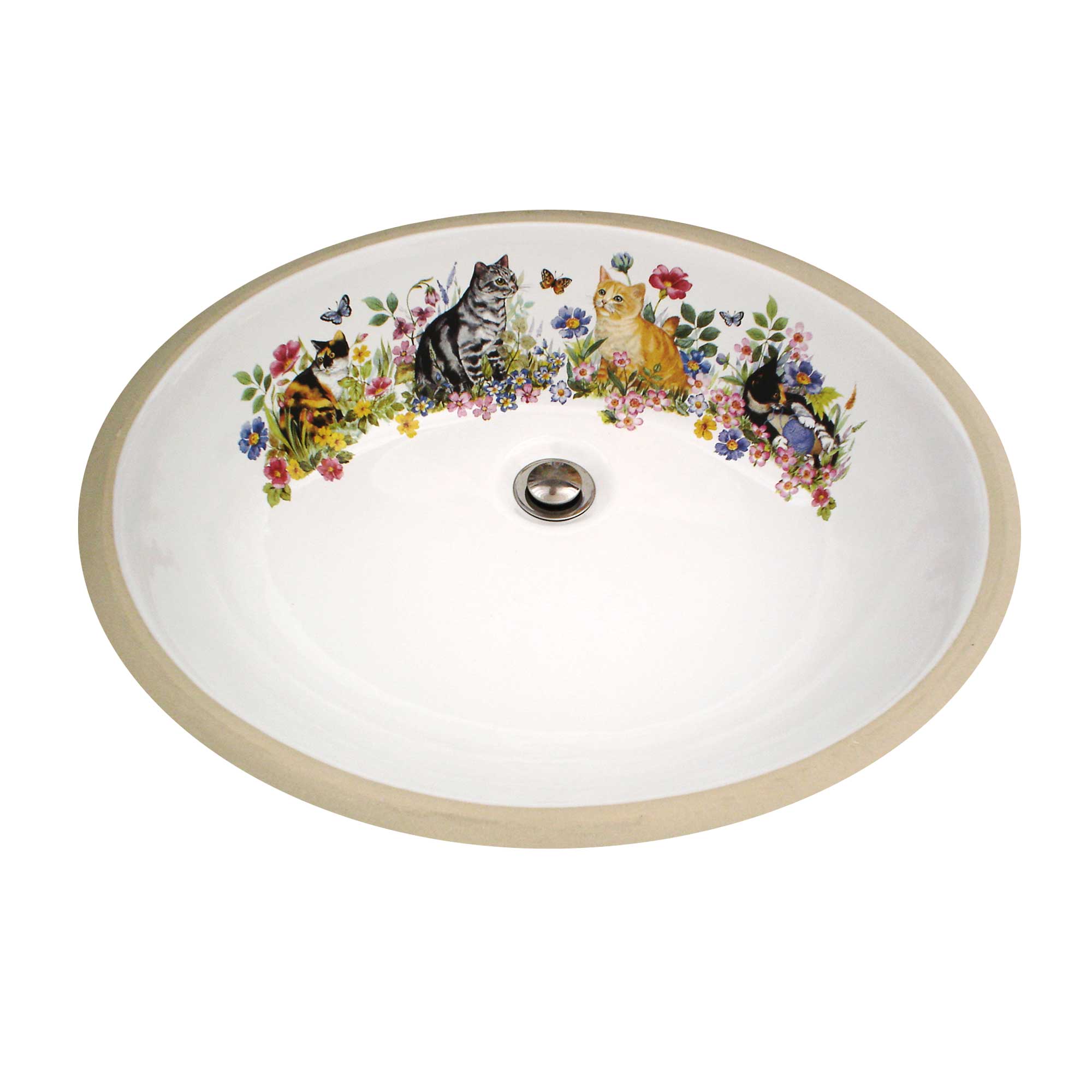 Decorated Bathroom Painted Sinks | Powder Room Basins – DecoratedBathroom