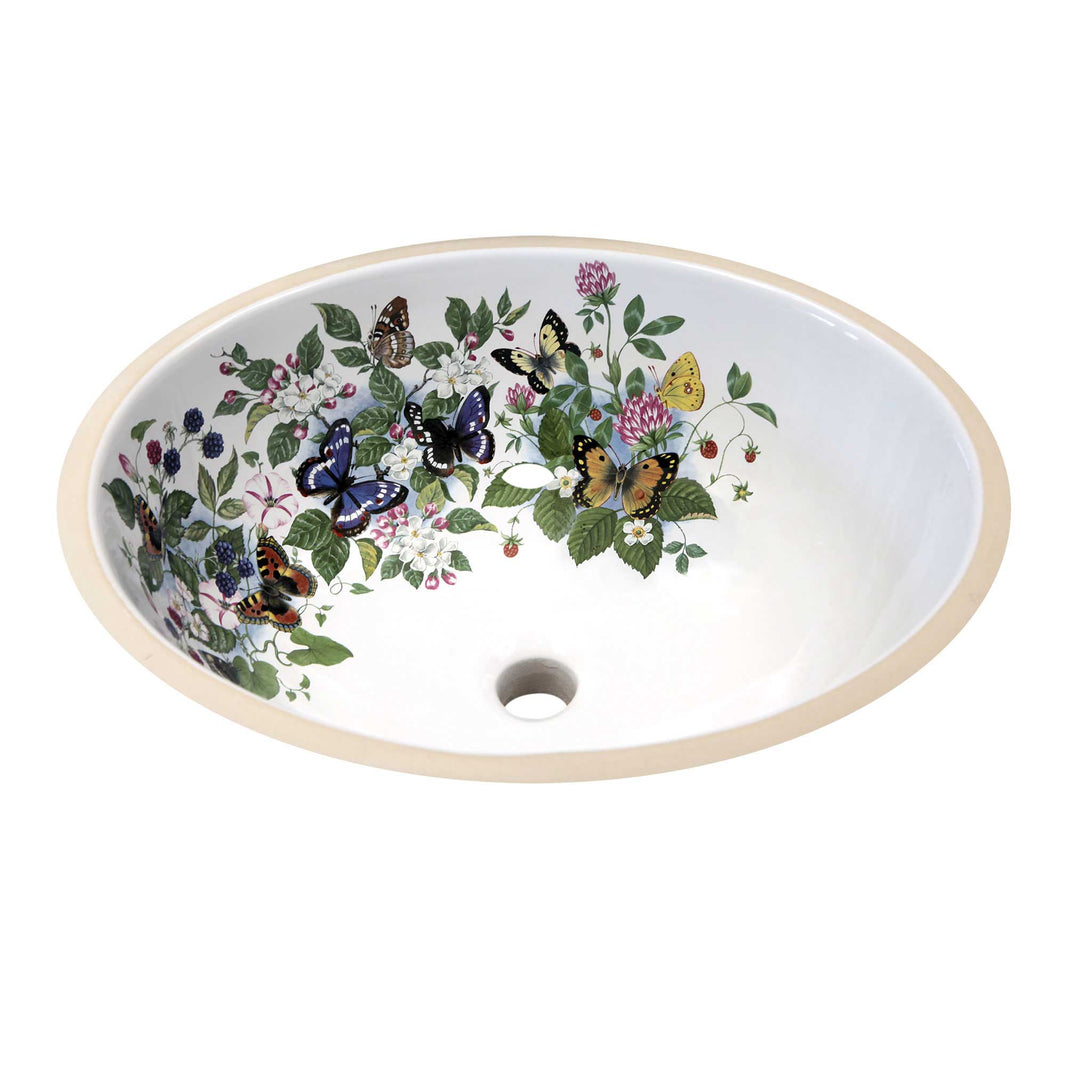 Flower and Floral Decorated Bathroom Sinks – DecoratedBathroom