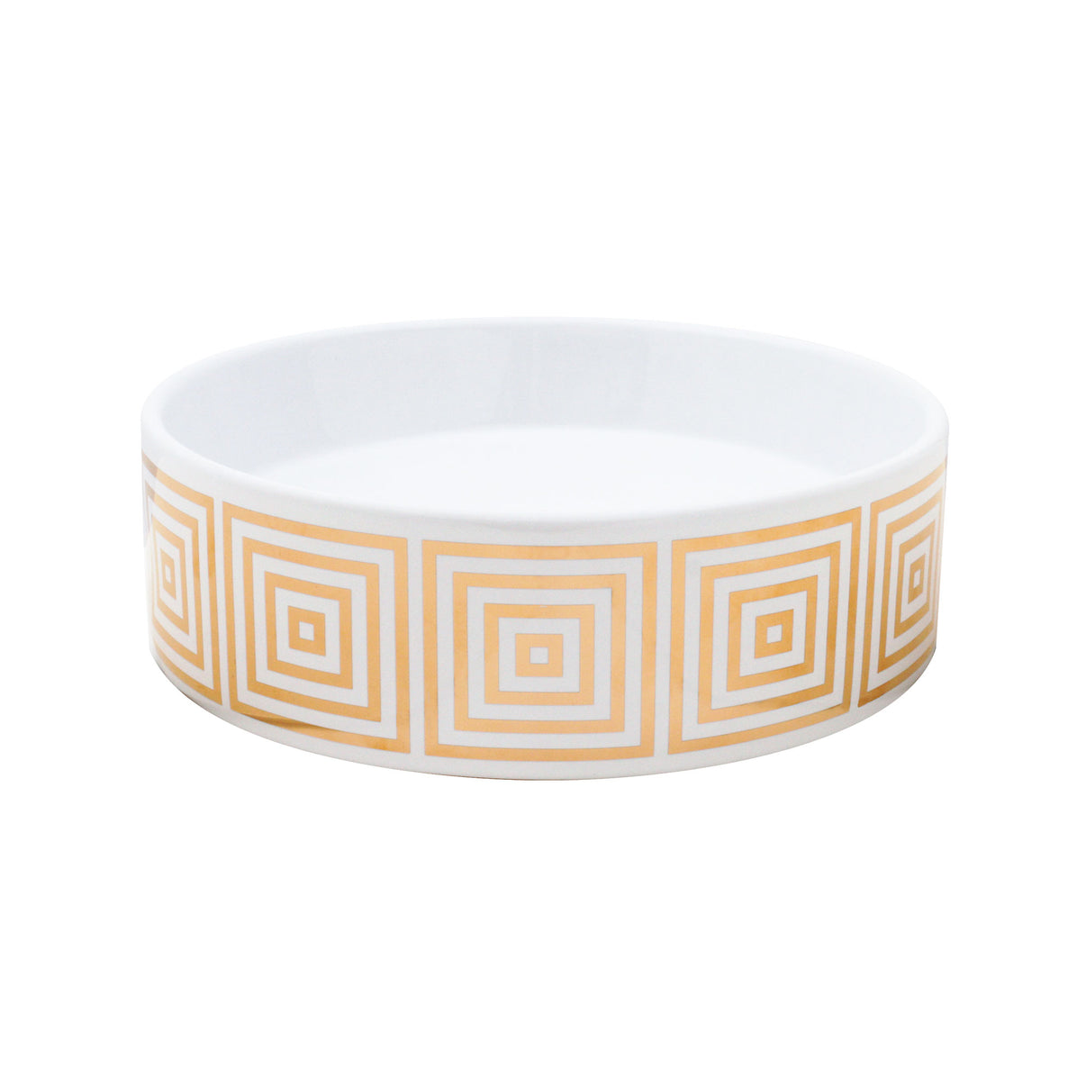 Concentric Gold Squares Round Vessel Sink – DecoratedBathroom